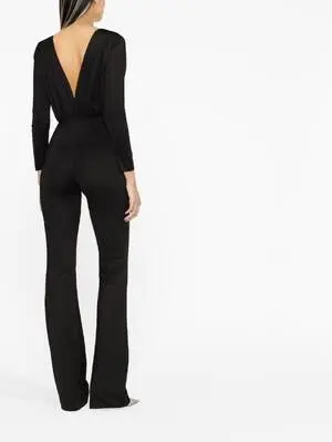 Alchemy Fashions V-neck Bootcut Jumpsuit