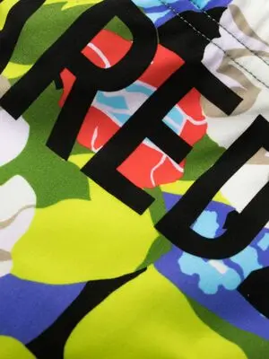Dsquared2 Floral Print Stretch Swimming Trunks