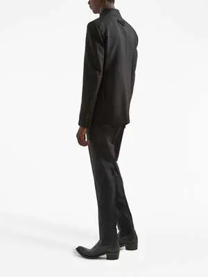Prada Single-breasted Mohair-wool Blazer