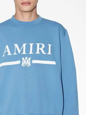 Amiri M.a. Bar Logo Print Sweatshirt