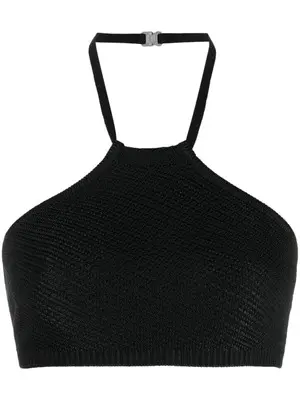 1017 Alyx 9sm Knitted Buckle Top - Black