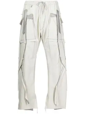 SULVAM Panelled Nylon Trousers