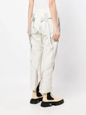 SULVAM Panelled Nylon Trousers