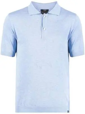 PAUL & SHARK Shark-pattern Polo Shirt
