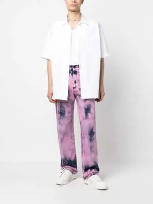 DARKPARK Tie-dye Straight-leg Jeans