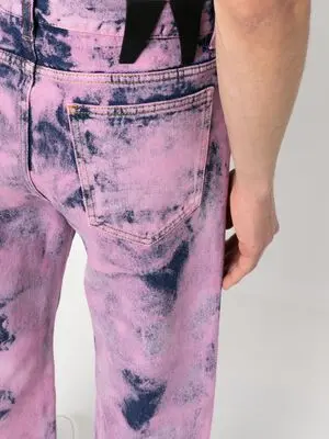 DARKPARK Tie-dye Straight-leg Jeans