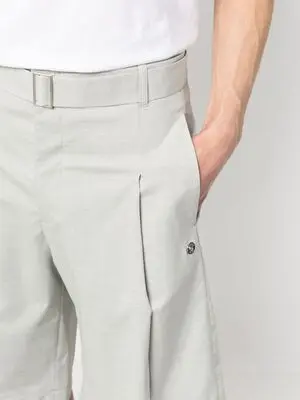 Études Studio Pleated Wide-leg Shorts
