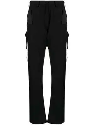SULVAM Straight-leg Wool Trousers