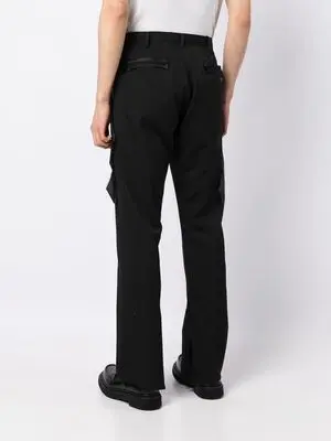 SULVAM Straight-leg Wool Trousers