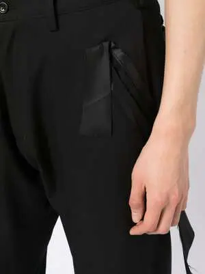 SULVAM Straight-leg Wool Trousers