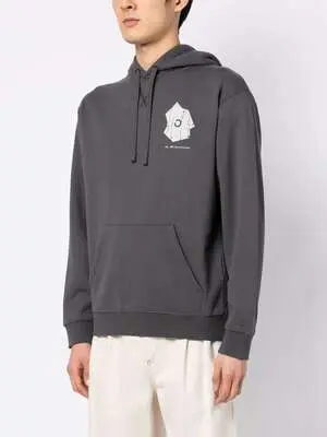 OBJECTS IV LIFE Logo-print Cotton Hoodie