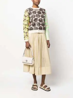 Tory Burch Small Kira Woven Shoulder Bag