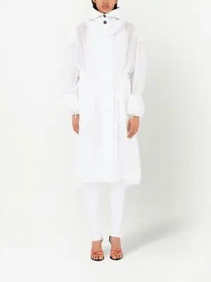 FERRAGAMO Unlined Organza Trench