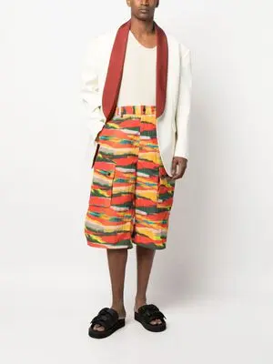 Dsquared2 Abstract-print Cargo Shorts