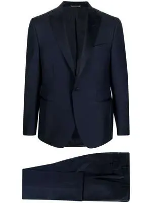 Canali Single-breasted Wool Dinner Suit
