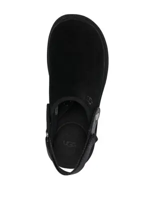 UGG Goldencoast Suede Clogs - Black