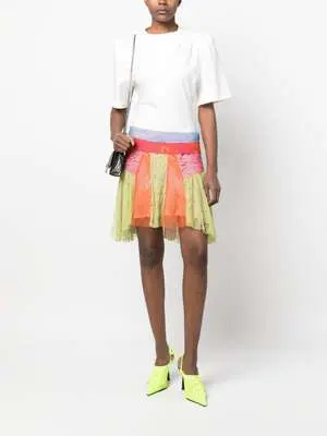 Dsquared2 Chantilly-lace Asymmetric Skirt