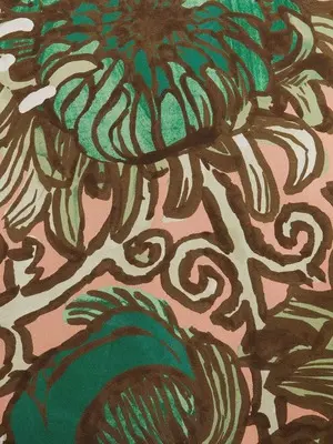 La DoubleJ Magnifico Floral-print Maxi Dress - Neutrals