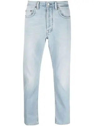Acne Studios Cropped Slim-fit Jeans
