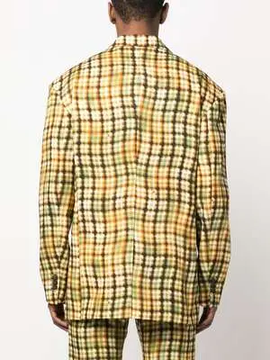 Dsquared2 Plaid-print Single-breasted Blazer