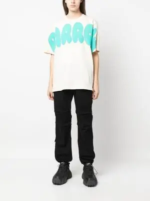 BARROW Logo Print Cotton T-shirt