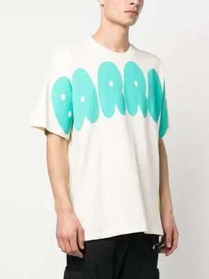 BARROW Logo Print Cotton T-shirt