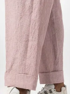 Brunello Cucinelli High-waist Straight-leg Trousers