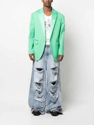 Dsquared2 Single-breasted Silk Blazer
