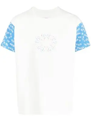 ERL Star-print Short-sleeve T-shirt - White