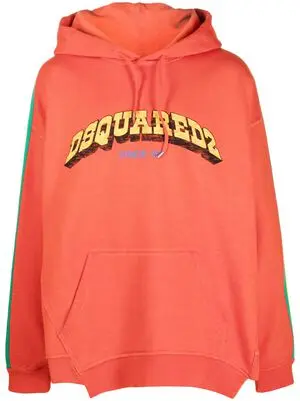 Dsquared2 Striped Sweatshirts Hoodies For Men