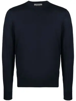 Corneliani Navy Cashmere Jumper