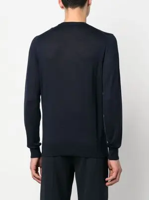 Corneliani Long-sleeve Jumper - Blue