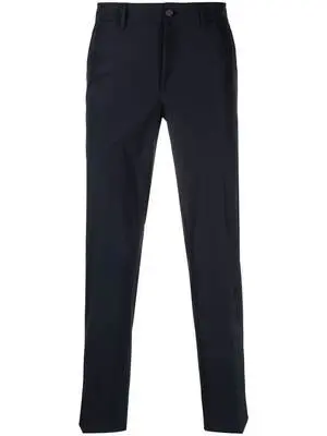 Prada Cropped Tailored Trousers - Blue