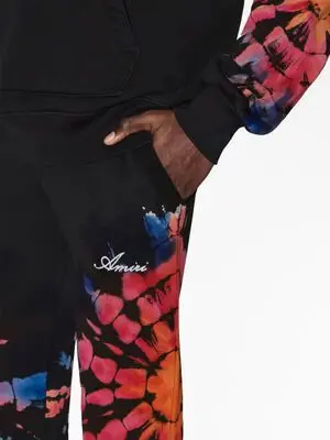 Amiri Tie-dye-print Track Pants