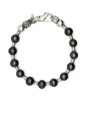 Emanuele Bicocchi Pearl Bracelet - Silver