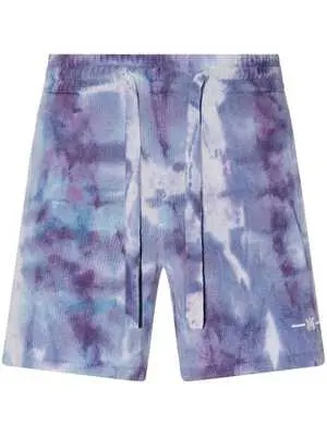 Amiri Tie-dye Knitted Shorts