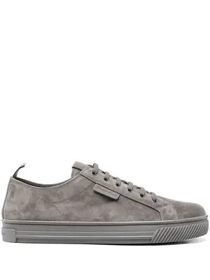 GIANVITO ROSSI Side Logo-patch Low-top Sneakers