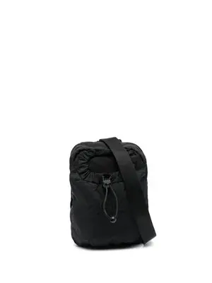 C.P. COMPANY Logo Embroidered Crossbody Bag - Black
