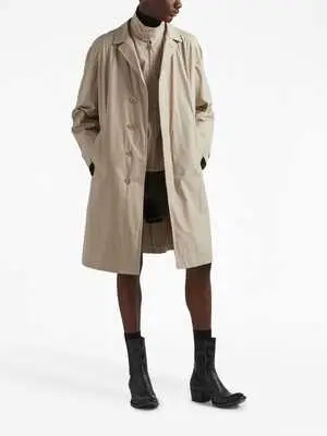 Prada Single-breasted Overcoat