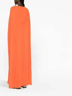 Valentino Garavani Silk Pleated Dress