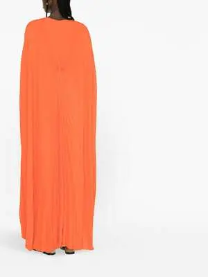 Valentino Garavani Silk Pleated Dress