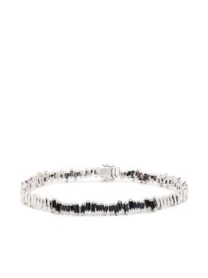 SUZANNE KALAN 18kt White Gold Sapphire Bracelet - Silver