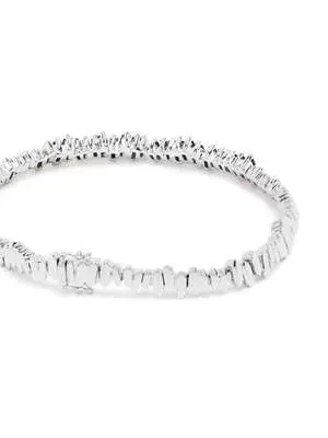 SUZANNE KALAN 18kt White Gold Sapphire Bracelet