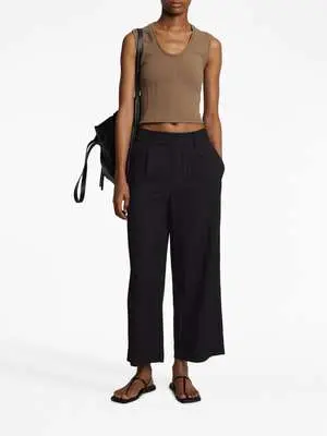 Proenza Schouler White Label Drapey Suiting Wide-leg Trousers