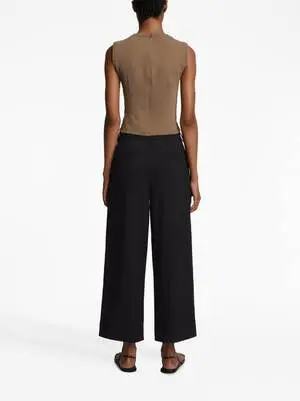 Proenza Schouler White Label Drapey Suiting Wide-leg Trousers