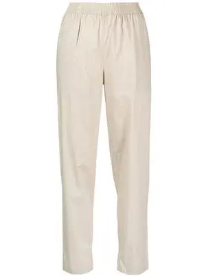 SKALL STUDIO Edgar Tapered-leg Trousers - Brown