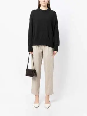 SKALL STUDIO Edgar Tapered-leg Trousers - Brown