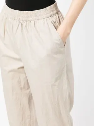 SKALL STUDIO Edgar Tapered-leg Trousers - Brown