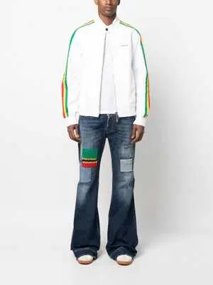 Dsquared2 Stripe-trim Bomber Jacket
