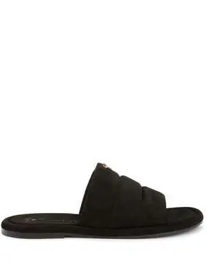 Giuseppe Zanotti Paneled Slides Slipper